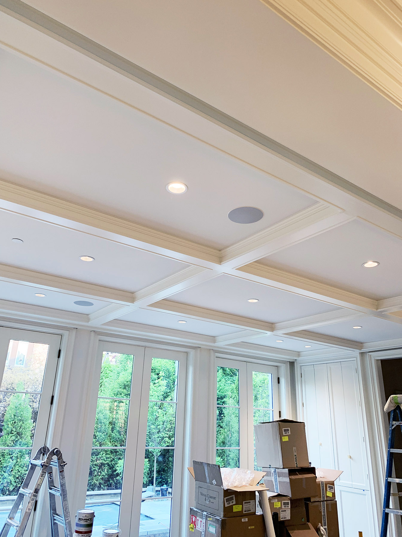 Plaster Cornice Install Throughout Private Residence - ZMartin Plastering
